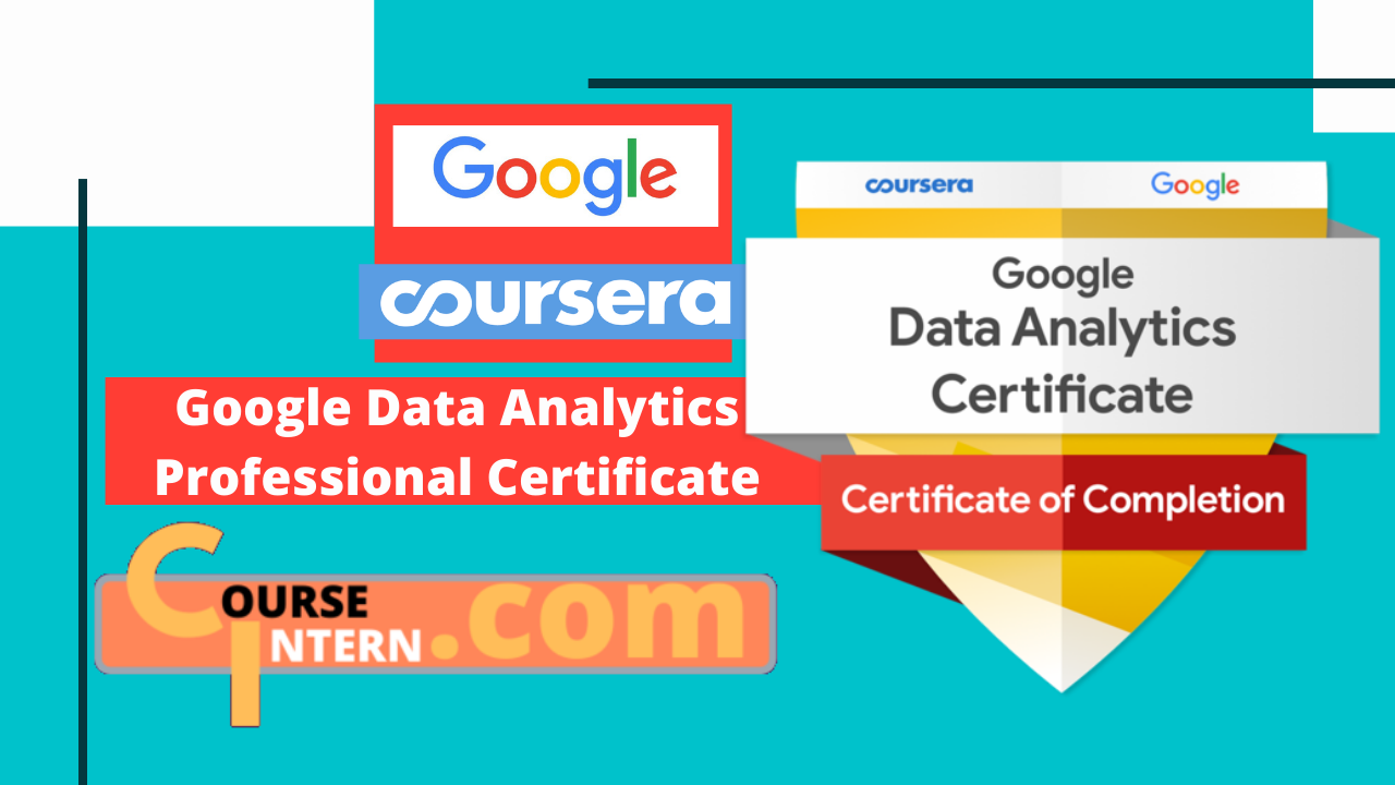 Google Data Analytics Professional Certificate Course Intern